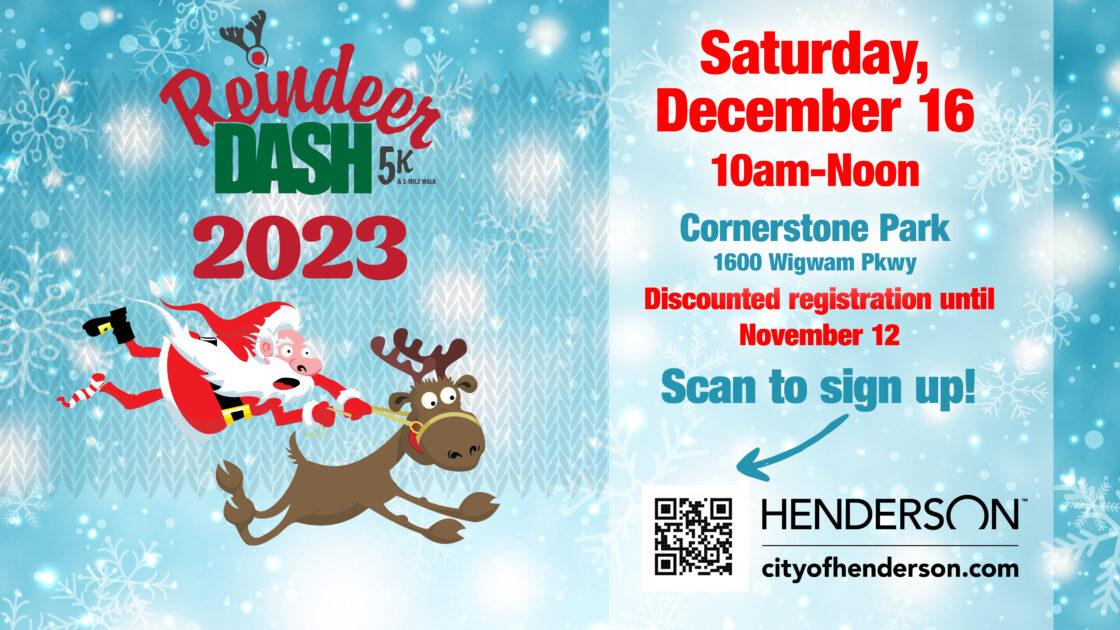 Reindeer Dash 5K Run and 1-Mile Walk